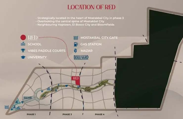 RED Al Mostakbal City | Water Villas & Floating Gardens @ 2024